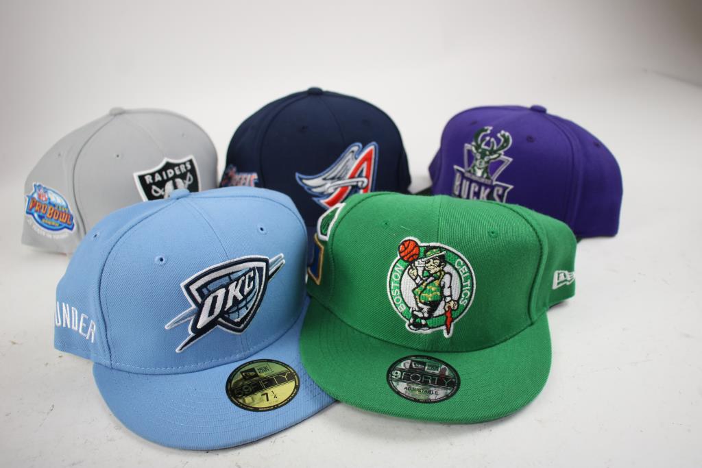 Nostalgia Co. And More Snapback & Fitted Hat Lot, 11 Pieces | Property Room
