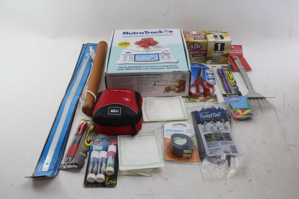 NutraTrack Pro Kitchen Scale, STP And Mobil Oil Filters, And More, 15 ...