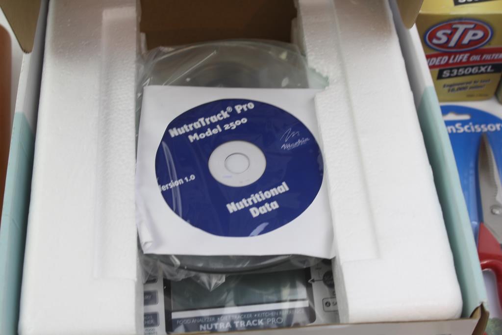 NutraTrack Pro Kitchen Scale, STP And Mobil Oil Filters, And More, 15 ...