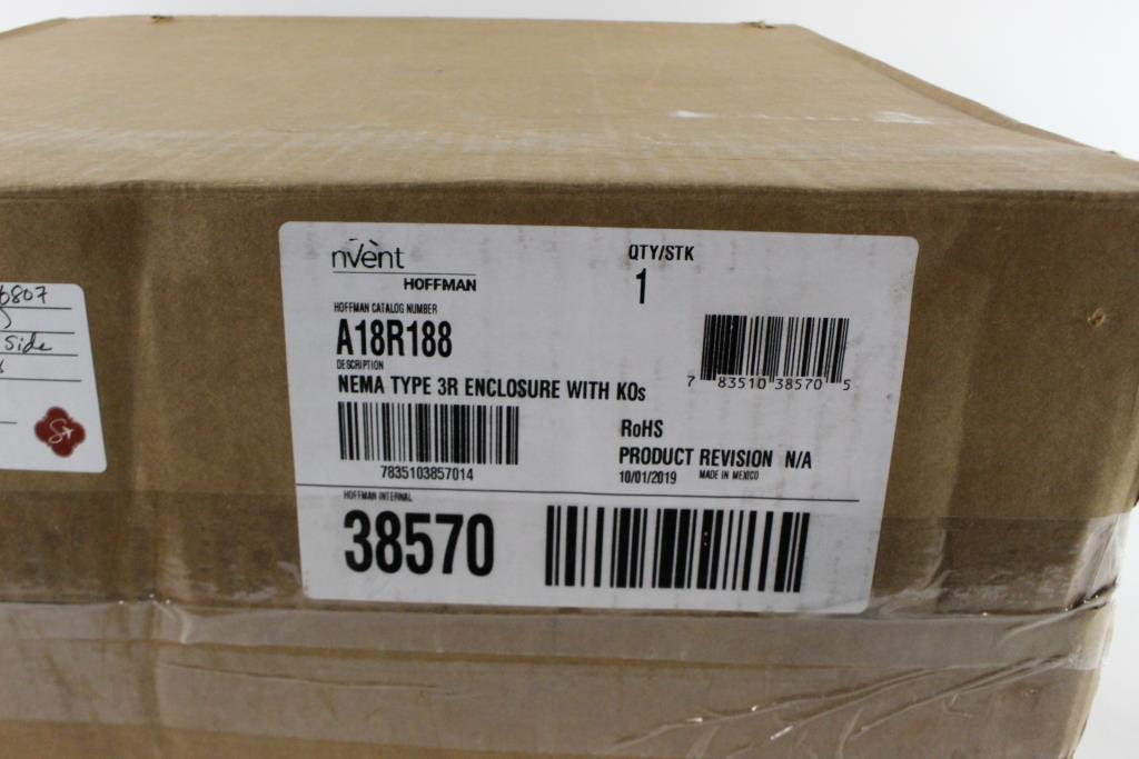 NVent Hoffman Nema Type 3R Wall Type Junction Box Enclosure | Property Room