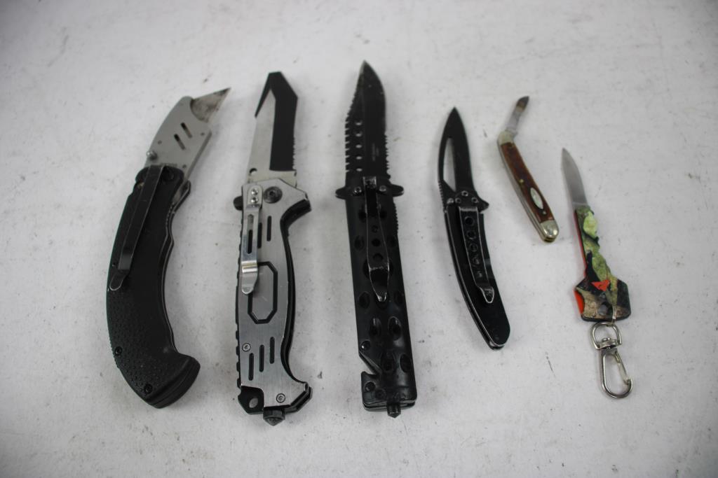 NWT And Other Knives, 6 Pieces | Property Room