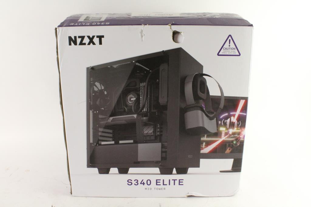 NZXT S340 Elite Mid Tower Computer Case | Property Room
