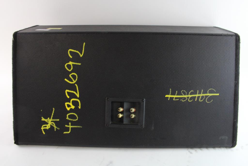 O2 Audio Subwoofers With Enclosure | Property Room