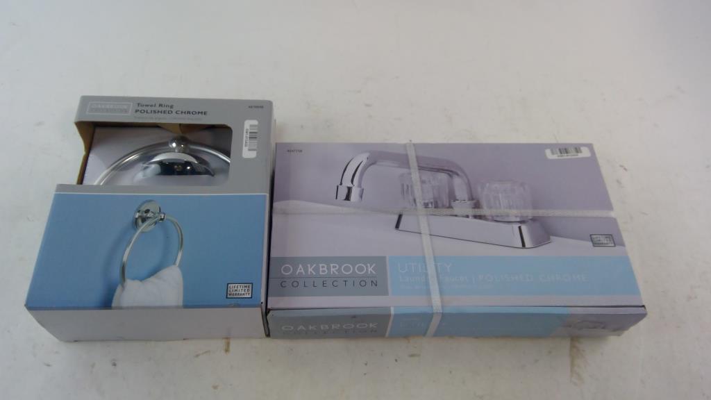 Oakbrook Collection Laundry Faucet And More, 2 Pieces | Property Room