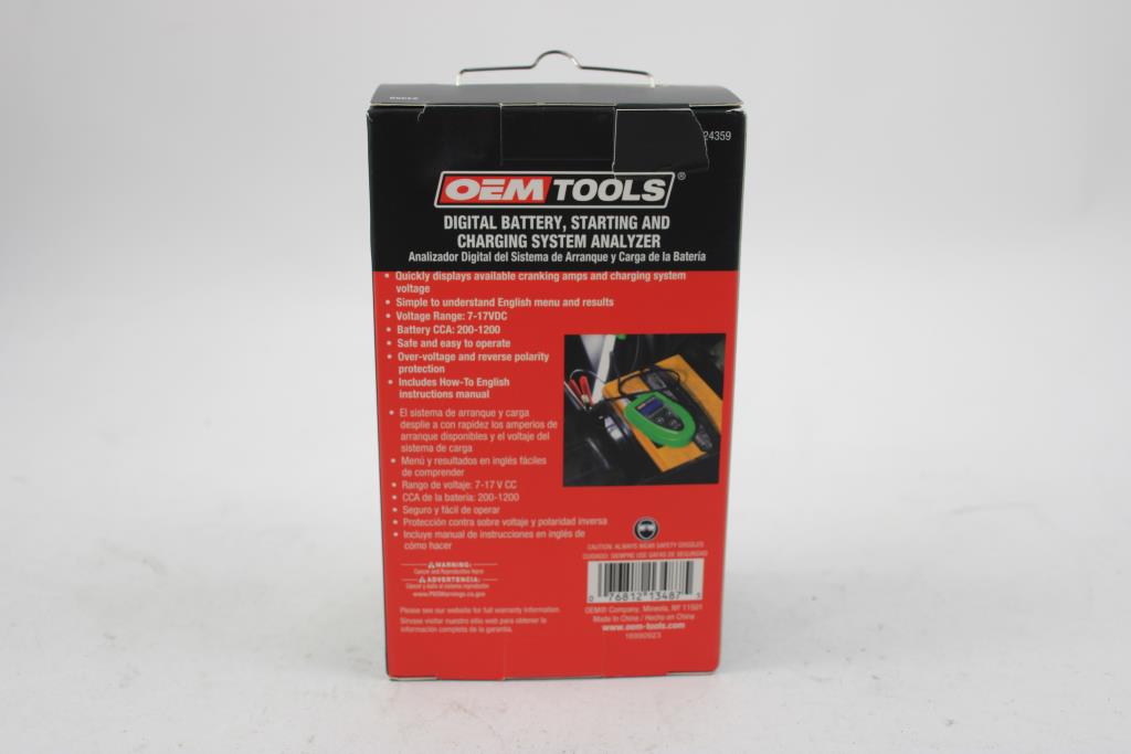 OEM Tools, Starting And Charging System Analyzer | Property Room