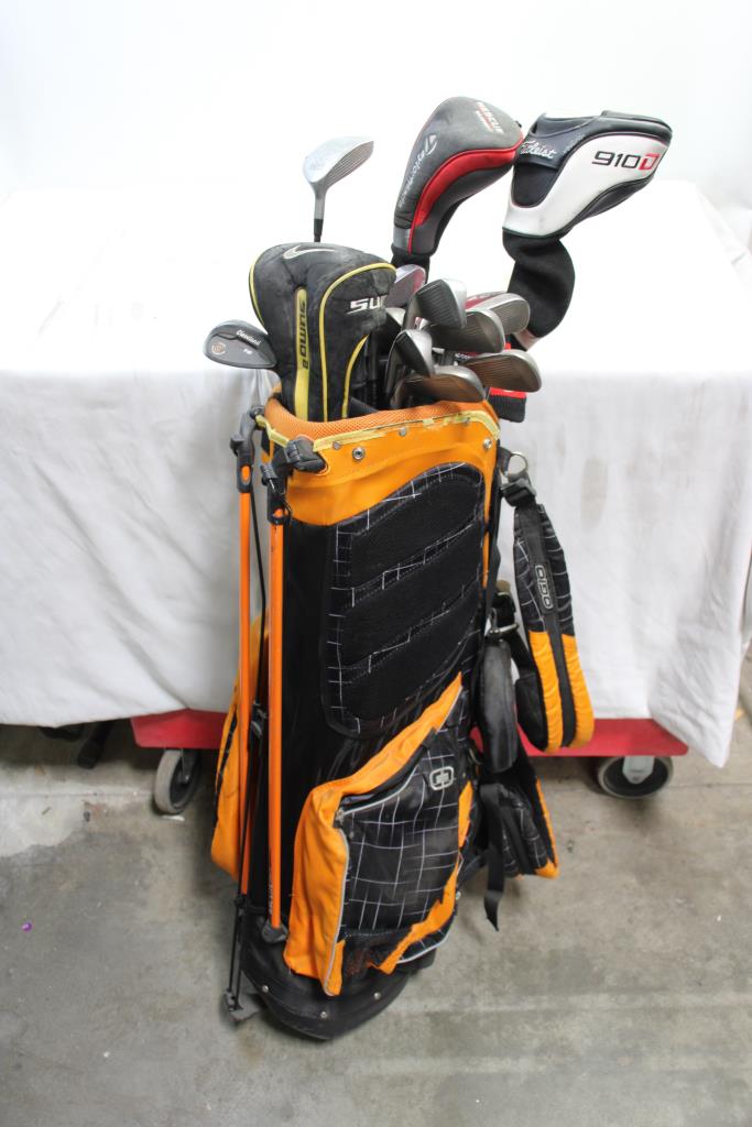 Ogio With Clubs, 13 Pieces | Property Room