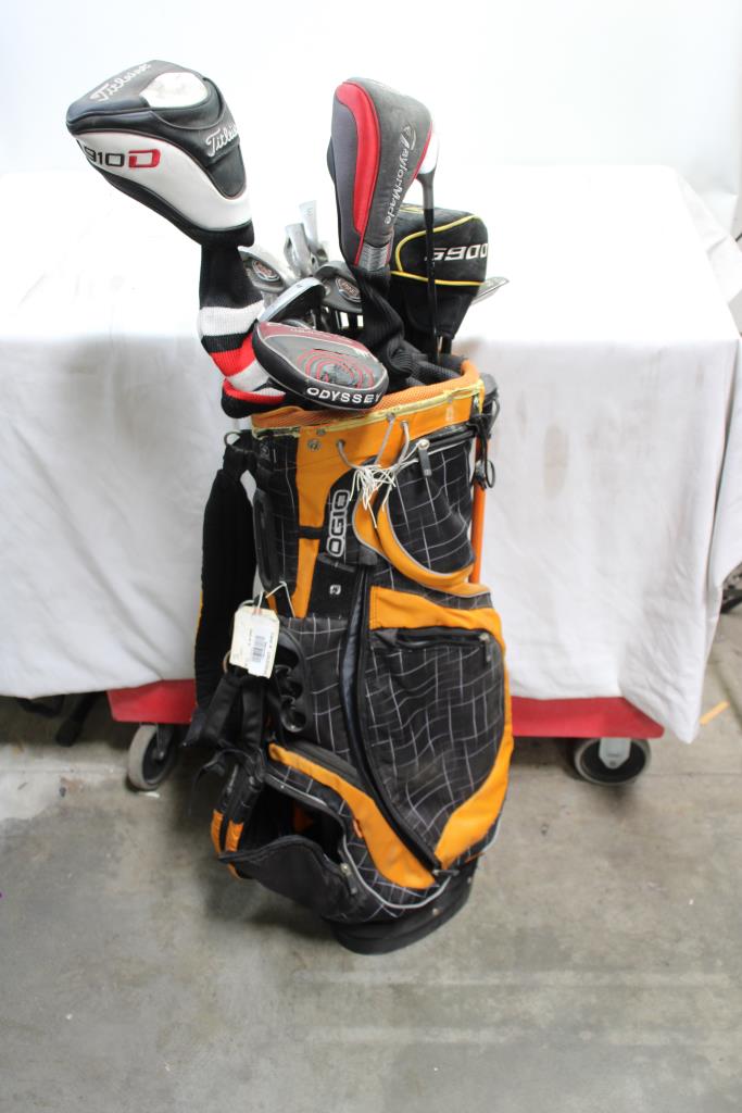 Ogio With Clubs, 13 Pieces | Property Room