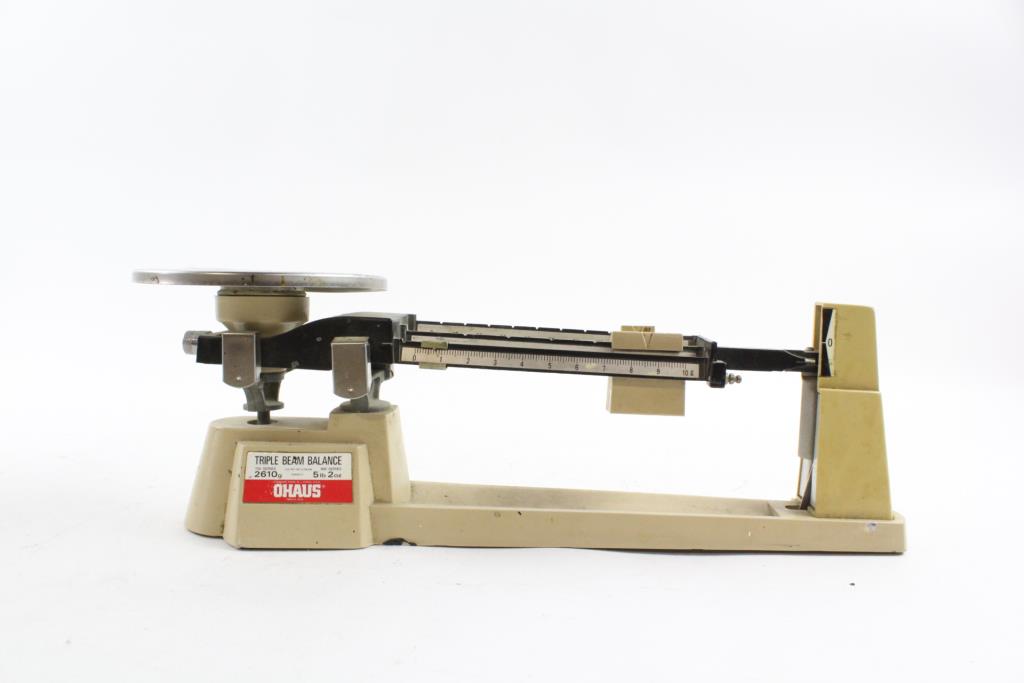 Ohaus Triple Beam Balance | Property Room
