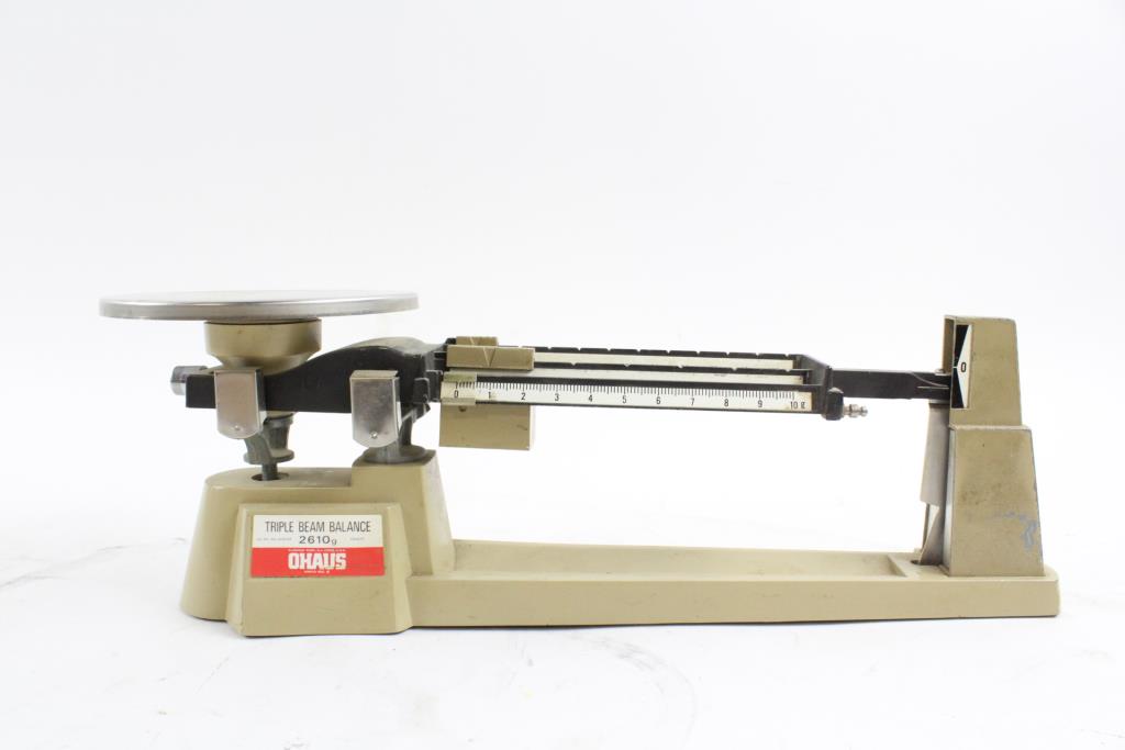 Ohaus Triple Beam Balance | Property Room