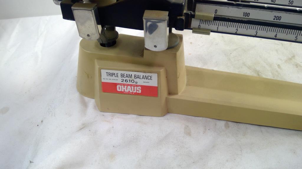 Ohaus Triple Beam Balance | Property Room