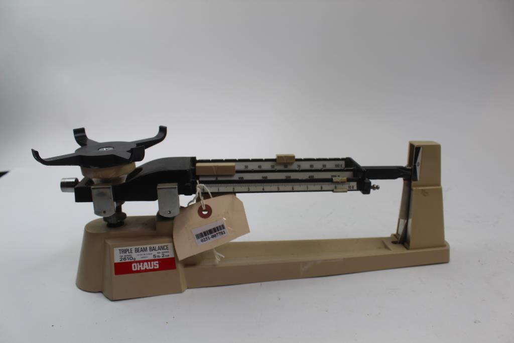 Ohaus Triple Beam Balance Scale | Property Room