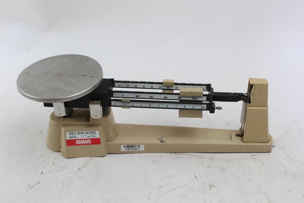 Ohaus Triple Beam Balance Scale | Property Room