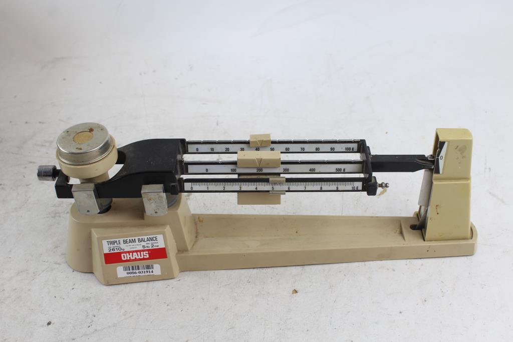 Ohaus Triple Beam Balance Scale | Property Room