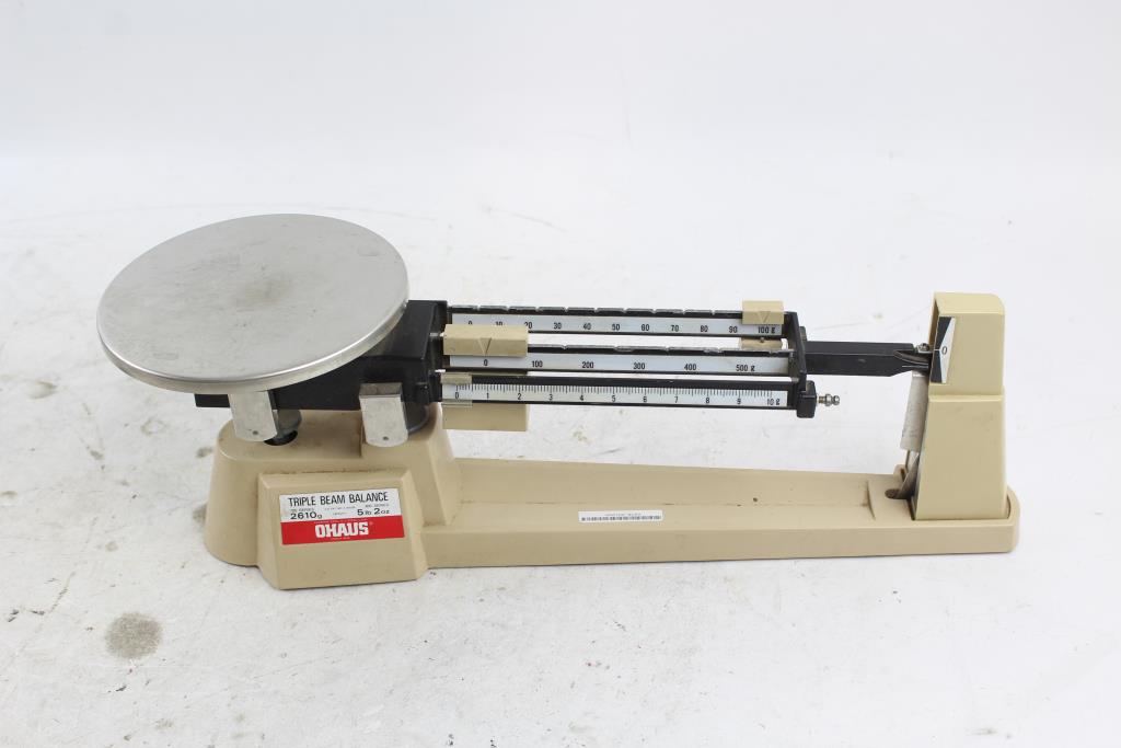 Ohaus Triple Beam Balance Scale | Property Room