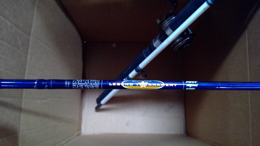 Okuma TU-120 Fishing Pole, Legend Tournament, 2 Pieces | Property Room