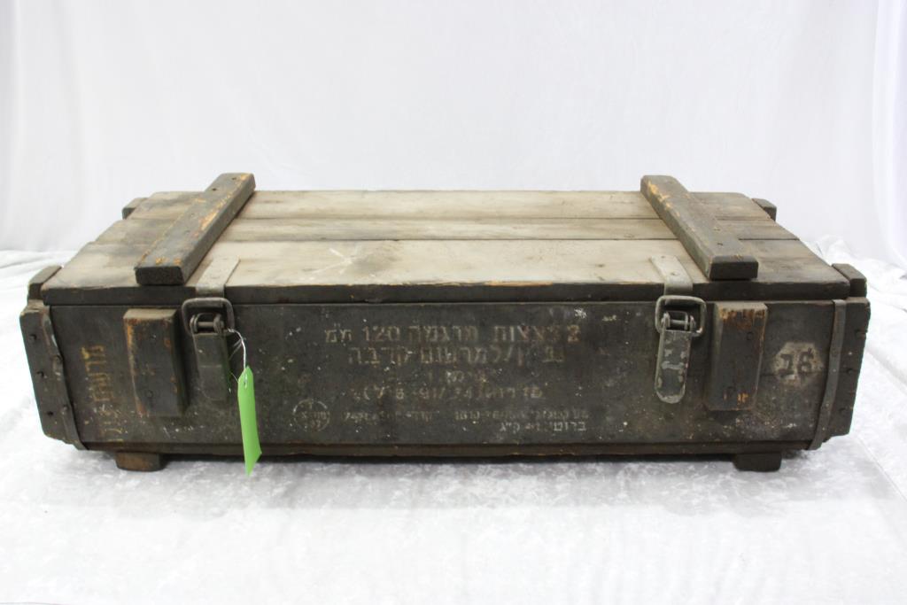 Old Vintage Military Storage Cases | Property Room