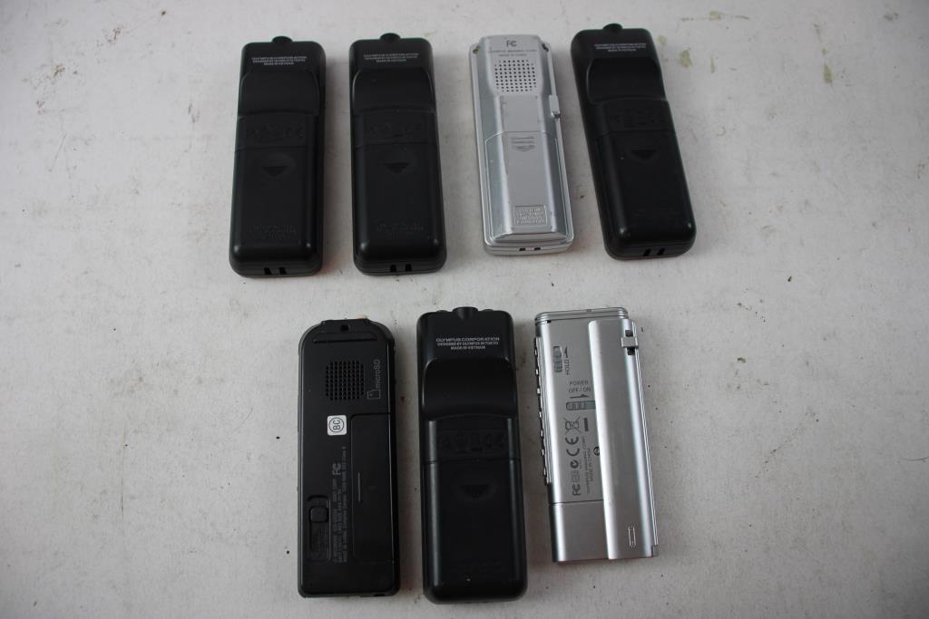 Olympus And Sony Digital Voice Recorder Bulk Lot, 7 Pieces | Property Room