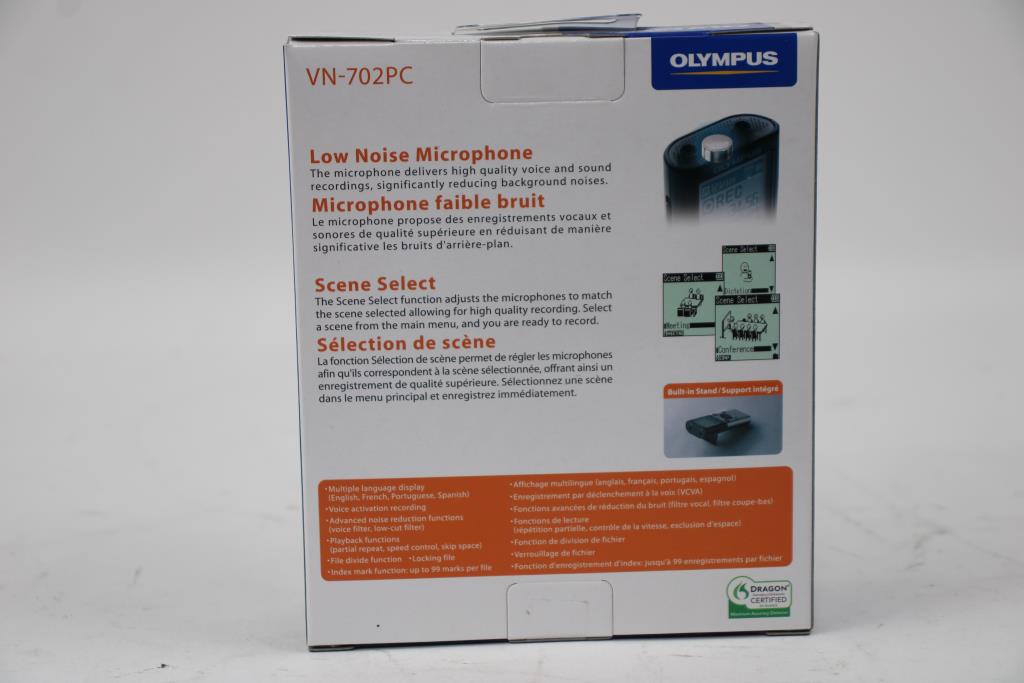 Olympus VN-702PC Digital Voice Recorder | Property Room