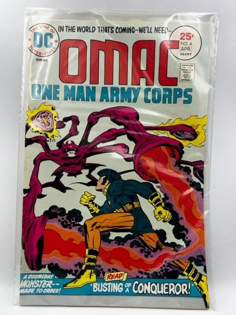 Omac #4 April 1975 JACK KIRBY DC Comics | Property Room