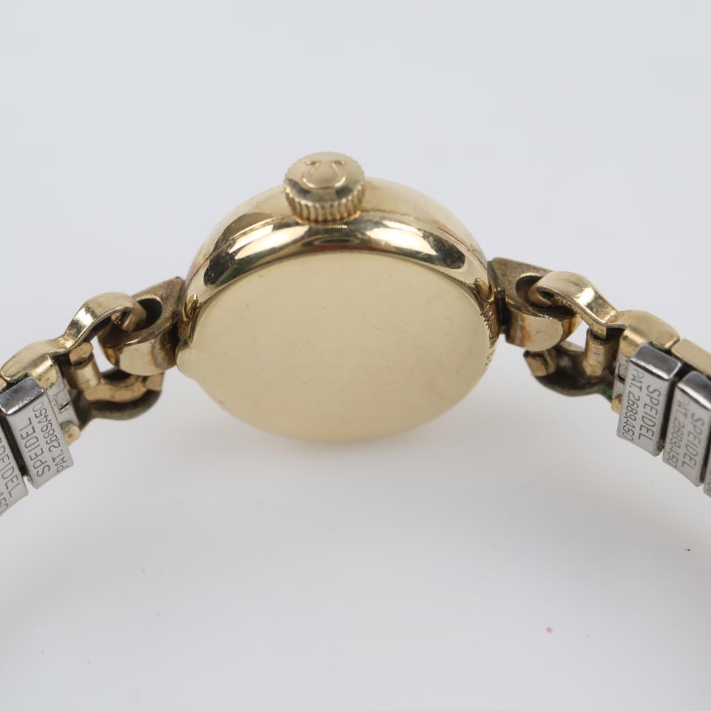 Omega Single Lug 14kt GF Vintage Watch | Property Room