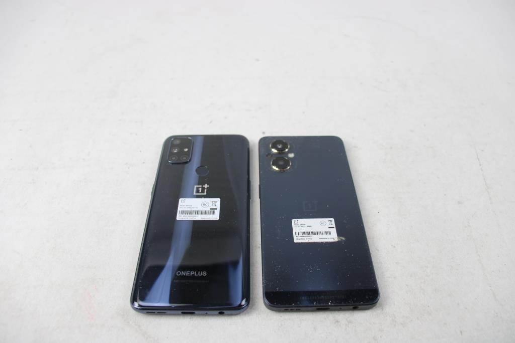 One Plus Cell Phone Lot, 2 Pieces, Sold For Parts | Property Room