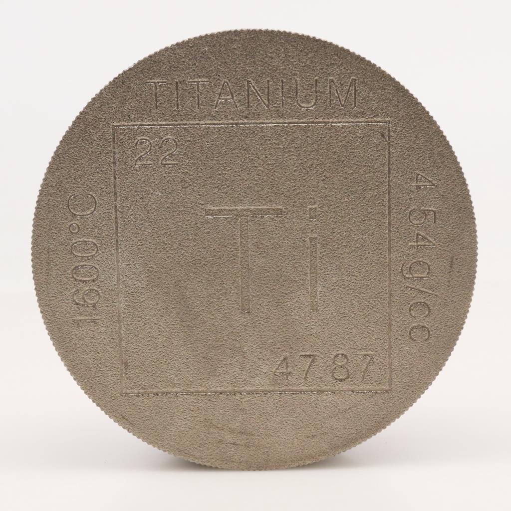 One Pound Fine Titanium Round | Property Room