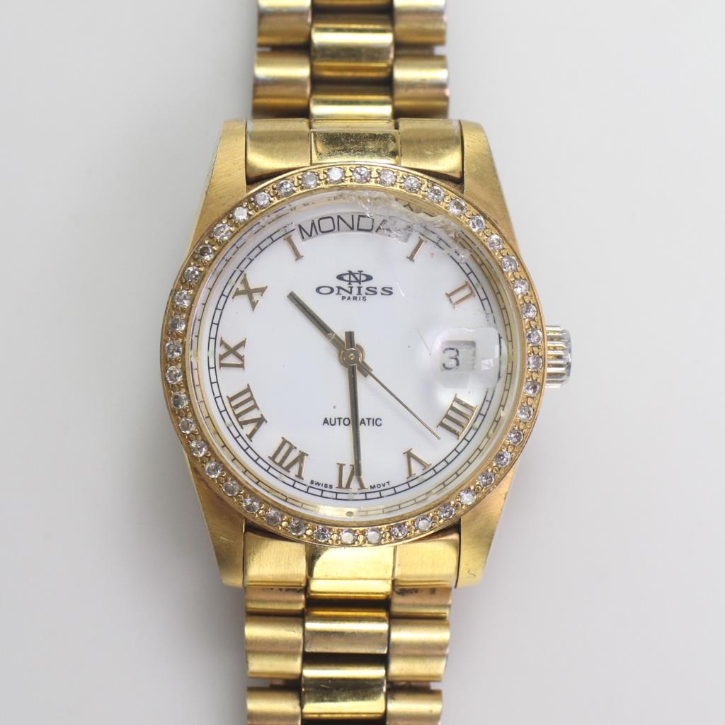 Oniss 18k GP Watch | Property Room