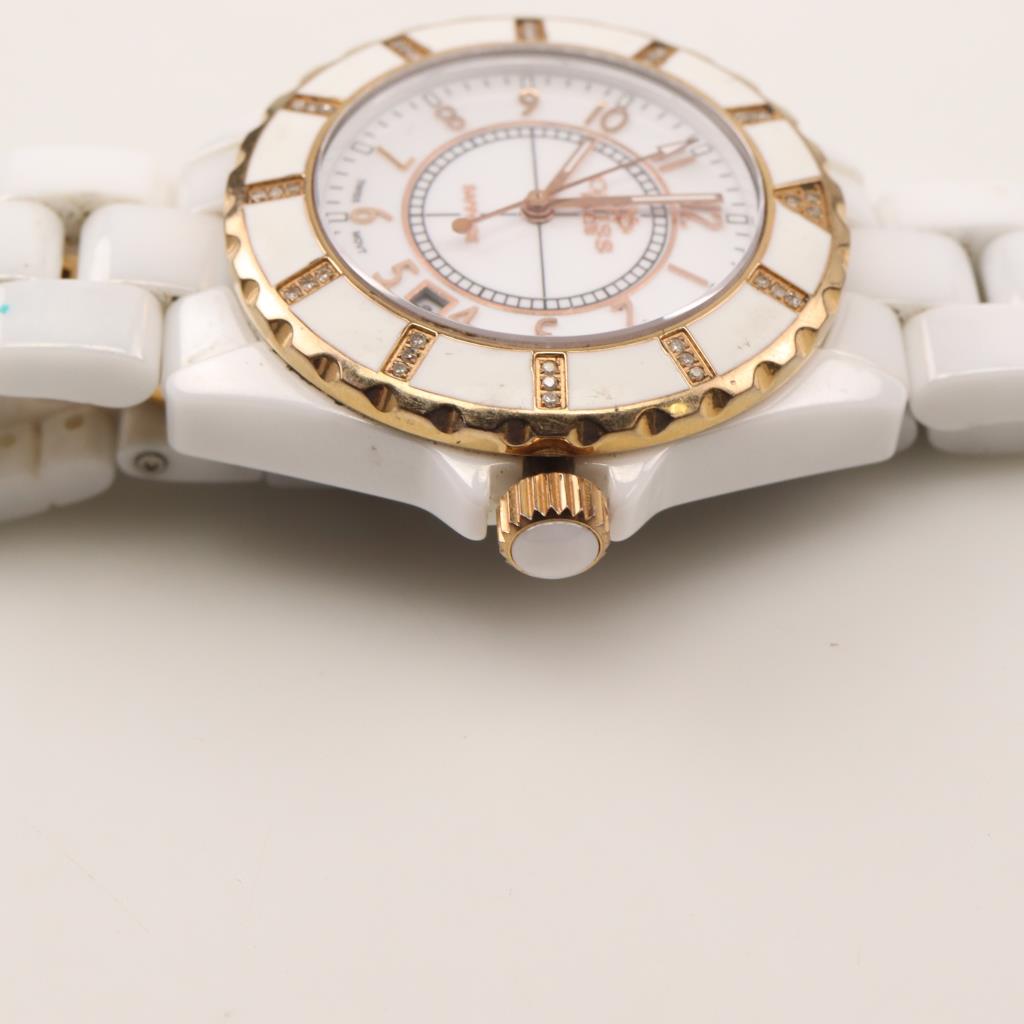 Oniss Ceramic Diamond Accent Watch | Property Room