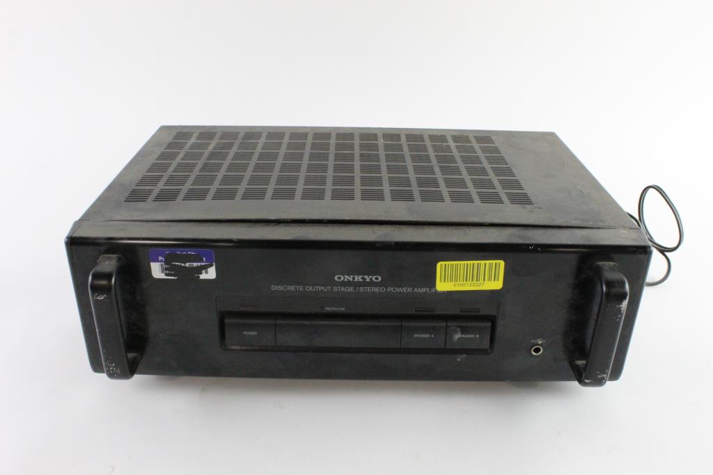 Onkyo Discrete Output Stage/Stereo Power Amplifier | Property Room