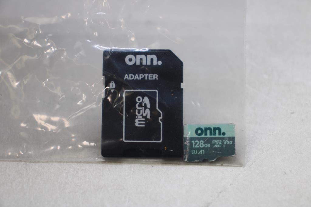 Onn Microsd 128 Gb, Adapter | Property Room