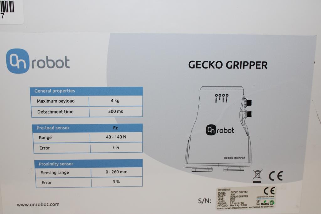 OnRobot Gecko Gripper With Accessories | Property Room