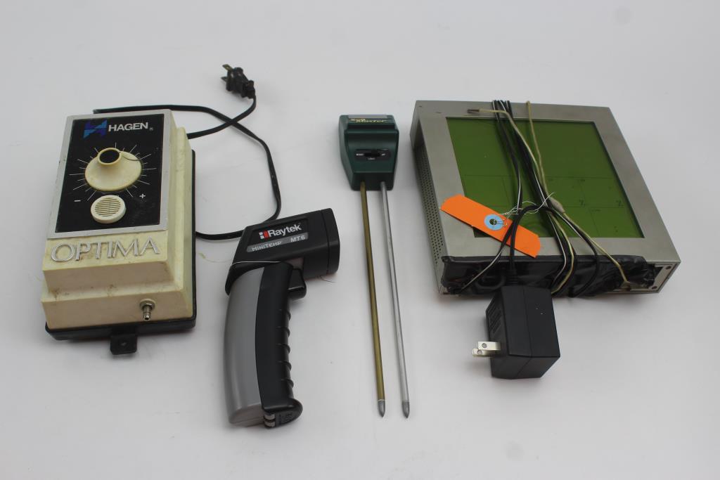 Oregon Scientific Full Weather Station, Soil Master Meter, Raytek ...