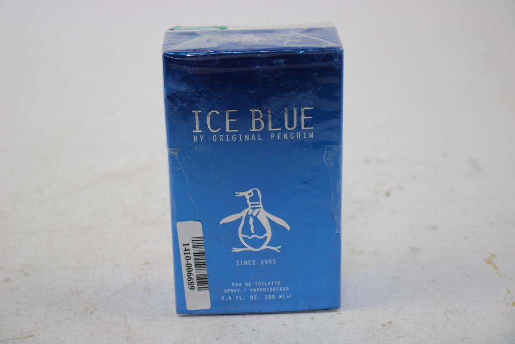 Original Penguin Ice Blue Fragrance, Eau De Toilette, 3.4 FL. OZ./100mL ...