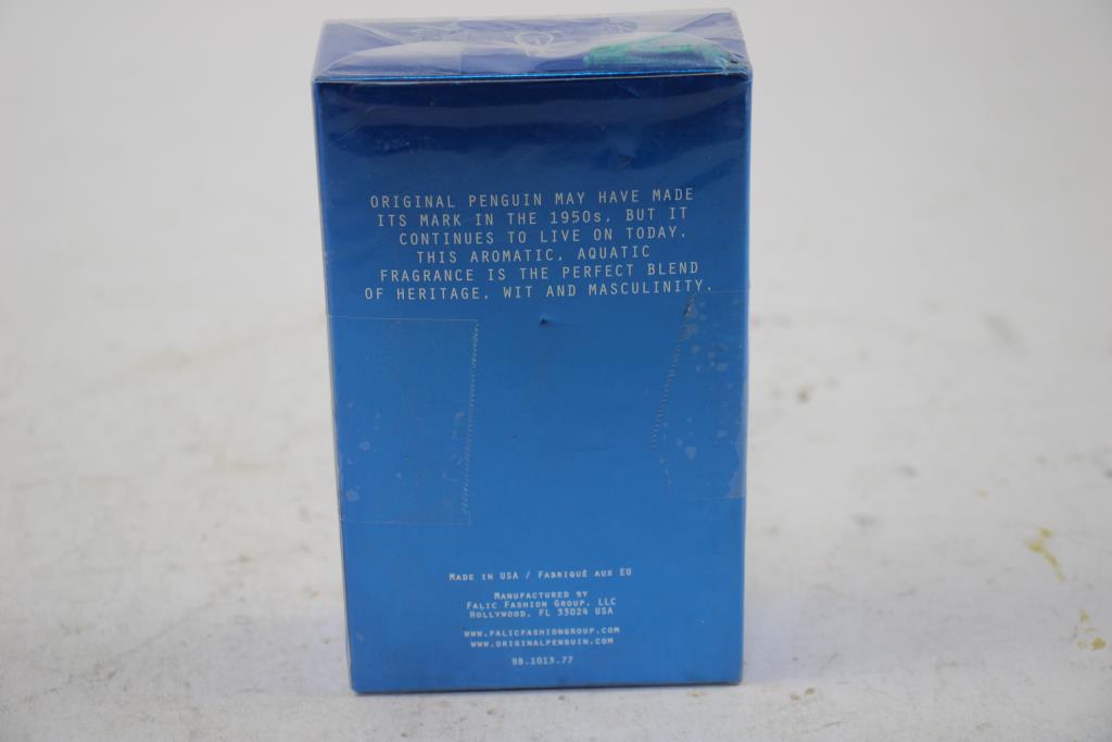 Original Penguin Ice Blue Fragrance, Eau De Toilette, 3.4 FL. OZ./100mL ...
