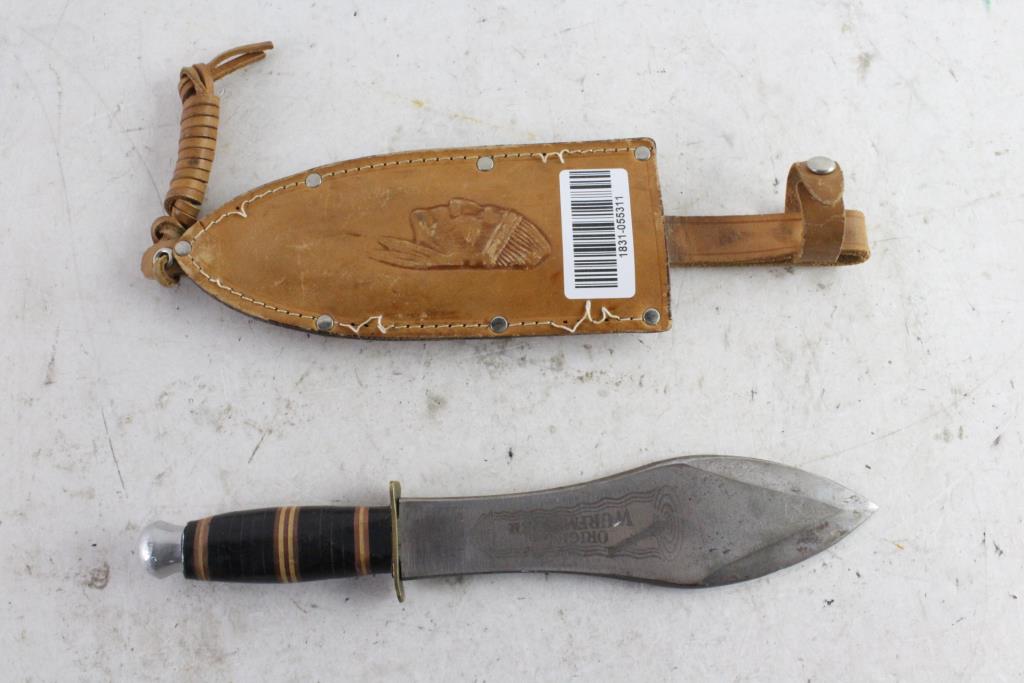 Original Wurfmesser Throwing Knife With Sheath | Property Room