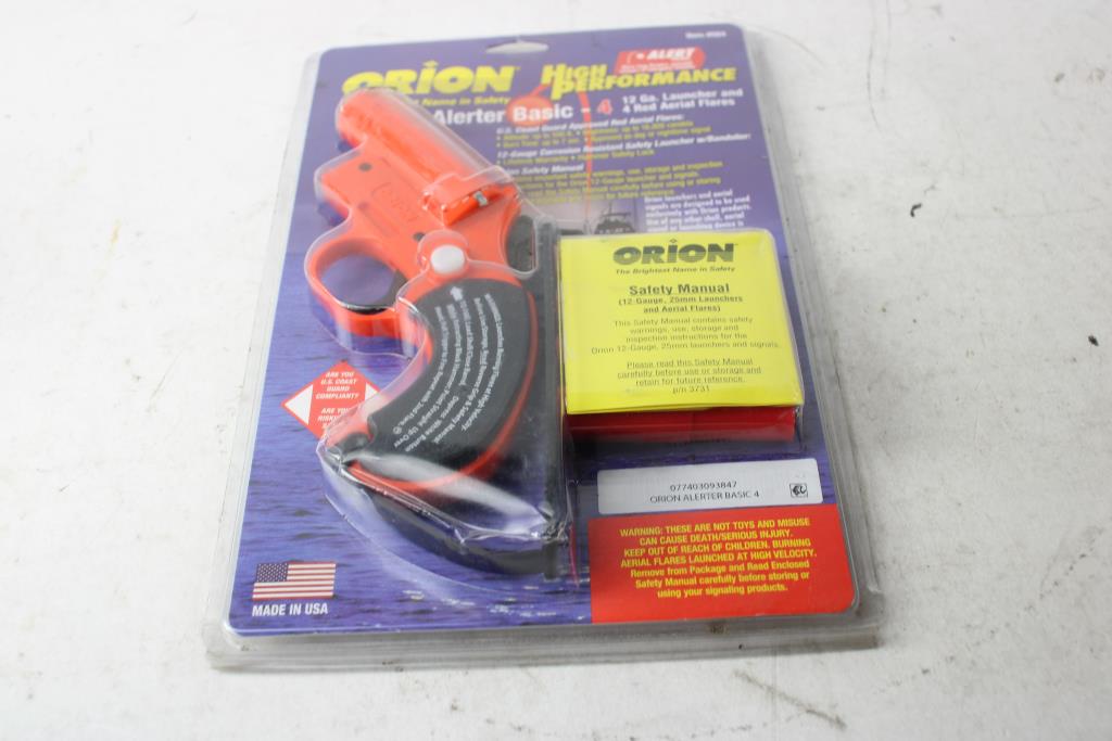 Orion High Performance Flare Gun, Reaqk 100 Pcs. Cake Pan Set, And More ...