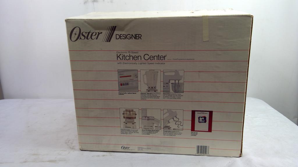Oster Electronic 10-Speed Kitchen Center | Property Room