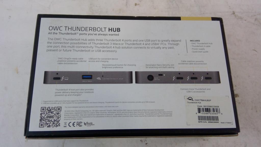 Owc Thunderbolt Hub | Property Room