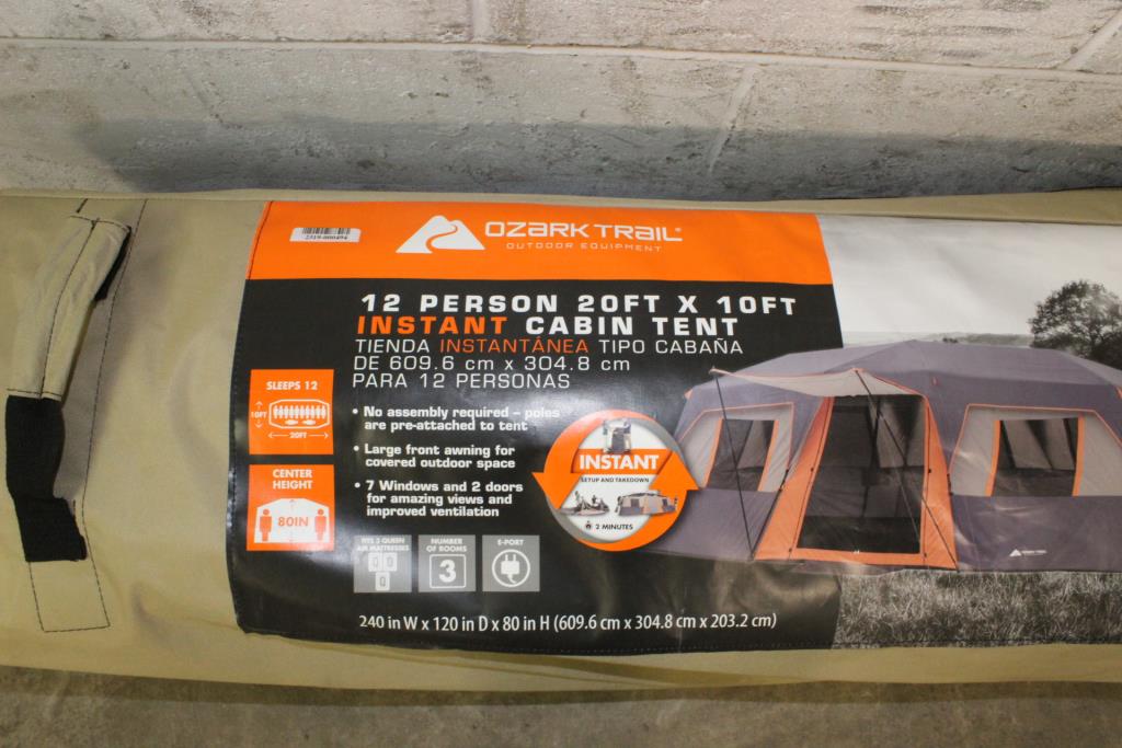 Ozark Trail 12 Person Instant Cabin Tent | Property Room