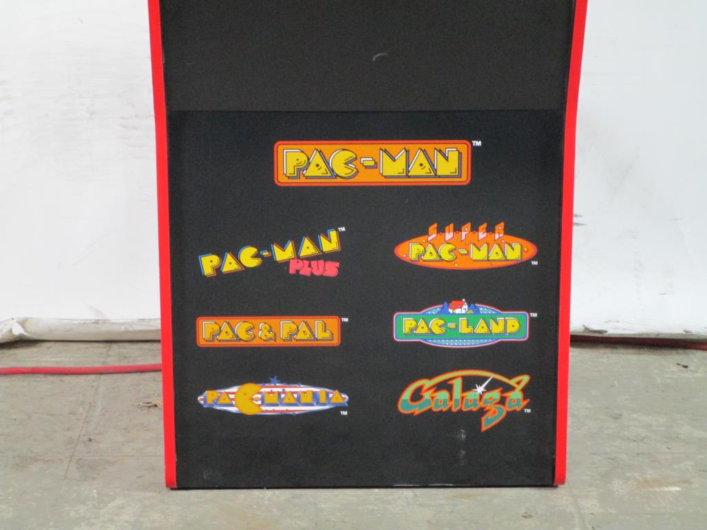 Pac-man Standing Arcade Game W / Stool | Property Room