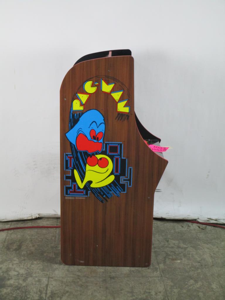 Pac-man Standing Arcade Game W / Stool | Property Room