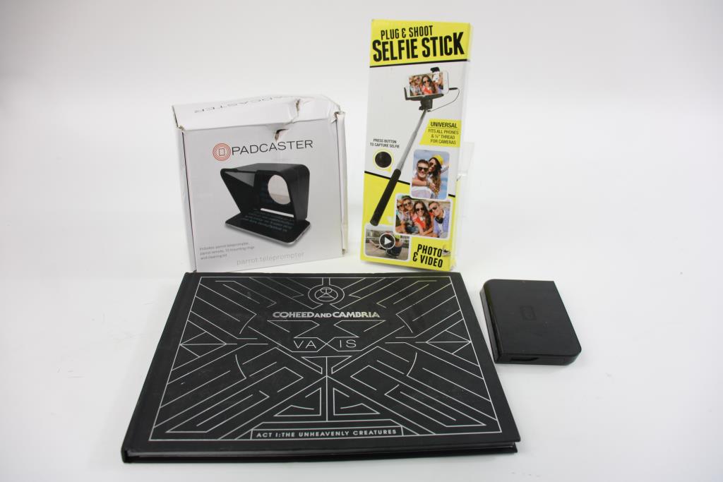 Padcaster Parrott Teleprompter And Others, 4+ Pieces | Property Room