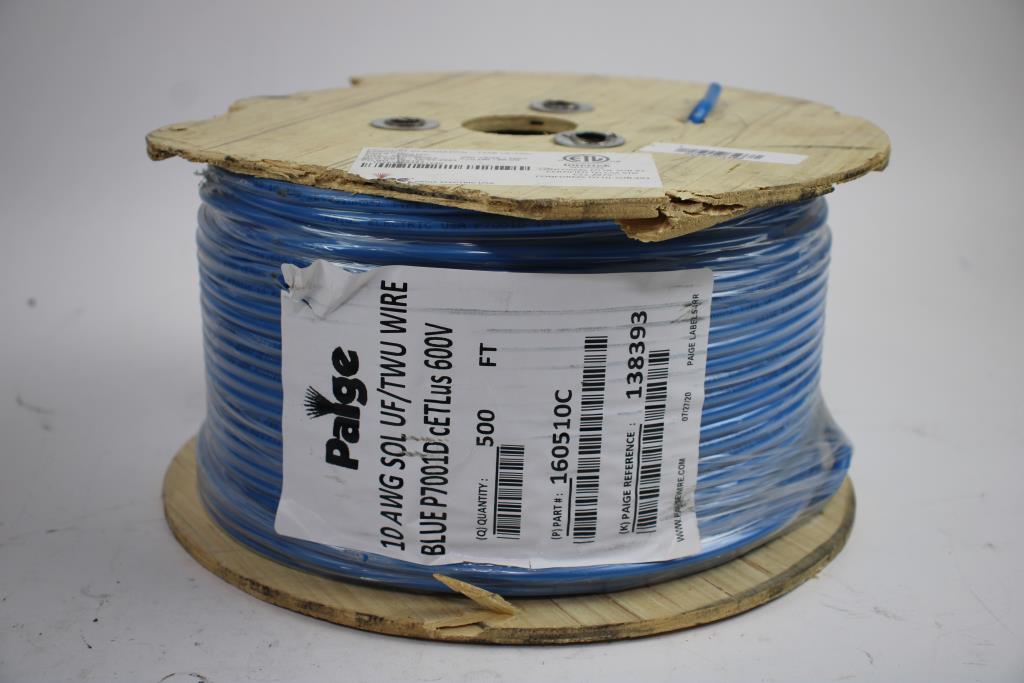 Paige Blue Wire Reel | Property Room