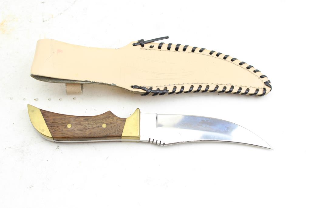 Pakistan Fixed Blade Knife And Sheath | Property Room