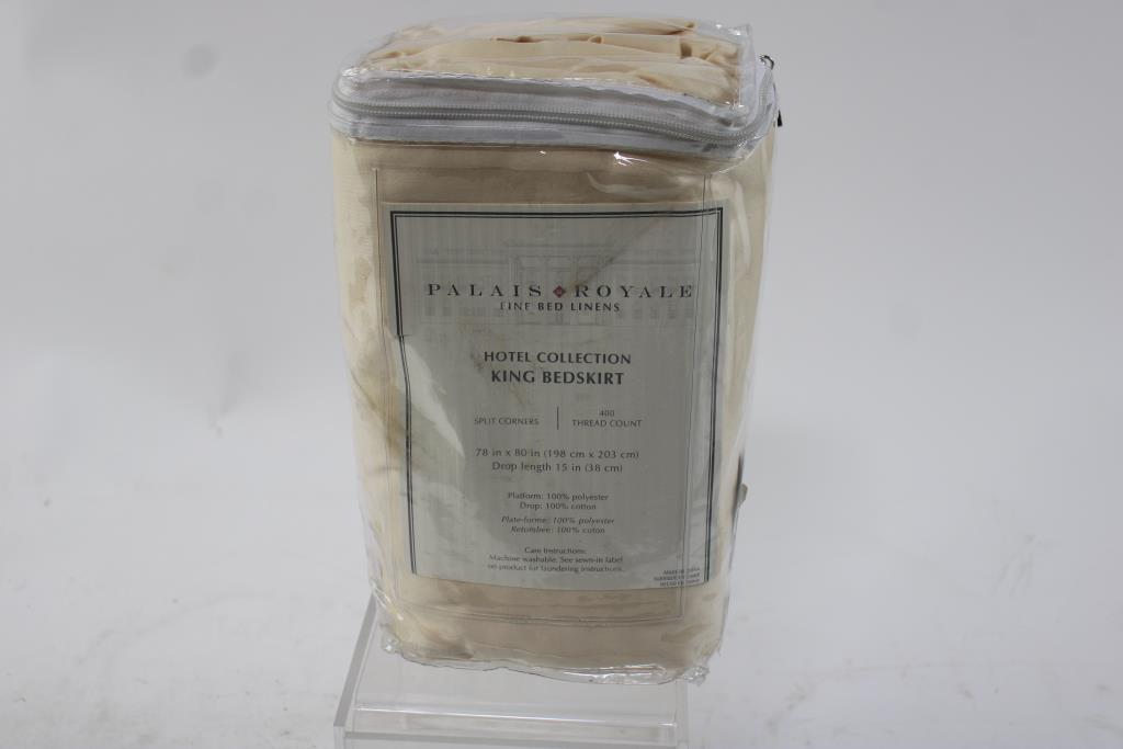 Palais Royale Hotel Collection King Bedskirt | Property Room