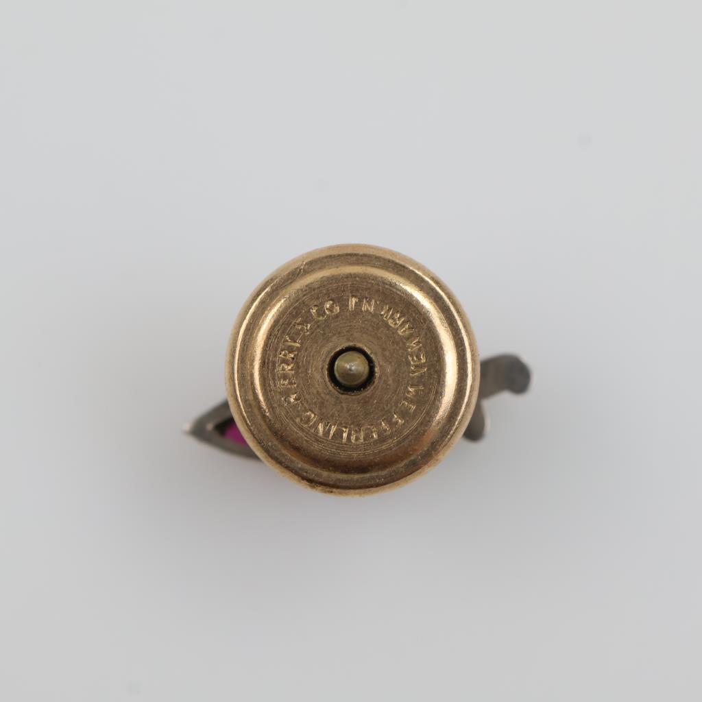 Palladium Red Stone Pin | Property Room