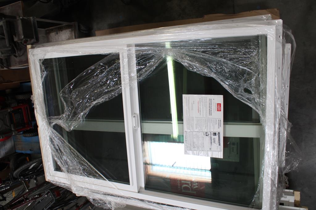 Pallet Of 11 Windows - Horizontal Slider - White, 38.25x48in | Property ...