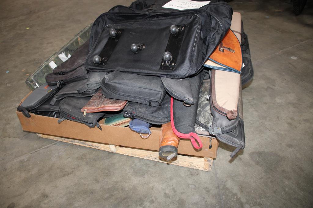 Pallet Of Assorted Gun Cases | Property Room