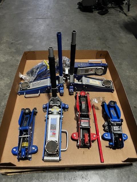 Pallet Of Car Jacks | Property Room