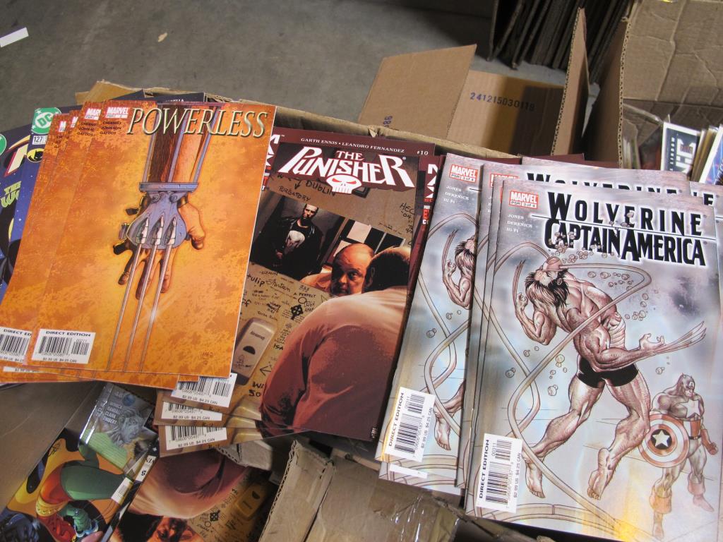 Pallet Of Comic Books - Over 1,000 Comic Books | Property Room